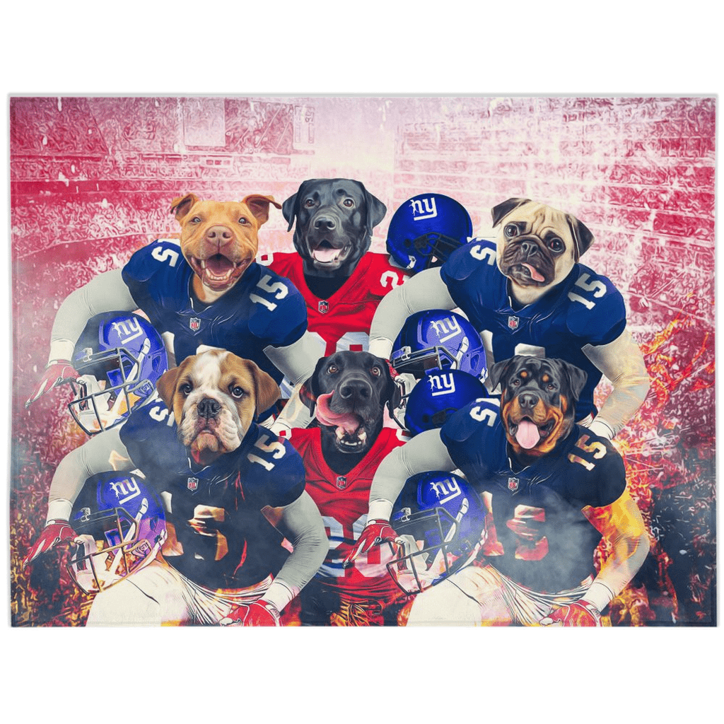 'New York Doggos' Personalized 6 Pet Blanket – doggovinci