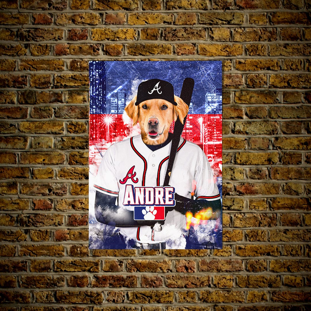 'Atlanta Dogs' Personalized Pet Poster – doggovinci