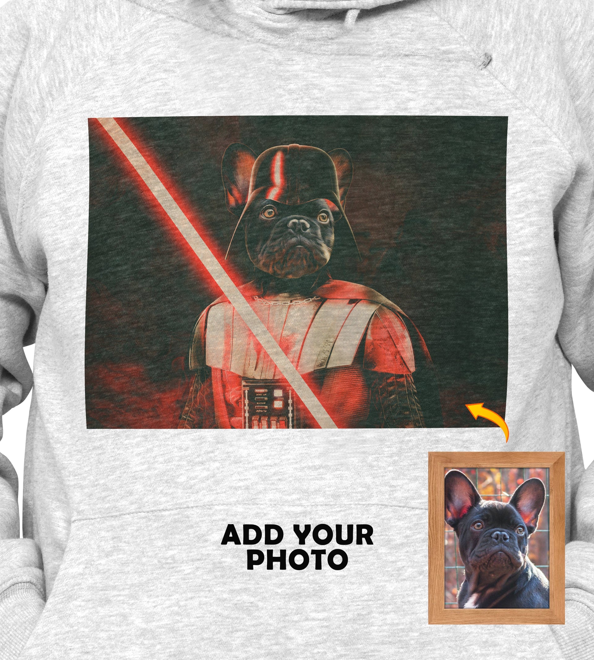 'Darth Woofer' Personalized Hoody – doggovinci
