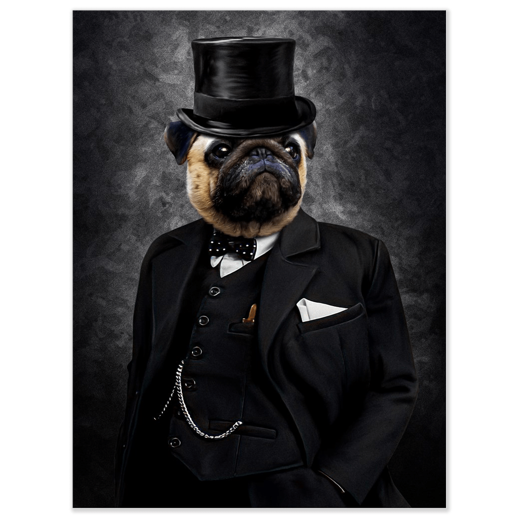 'The Winston' Personalized Dog Poster – doggovinci