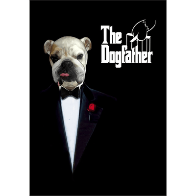 The Dogfather: Personalized Dog Poster – doggovinci