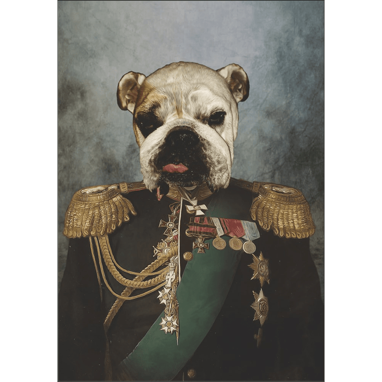 The General: Personalized Pet Poster – doggovinci
