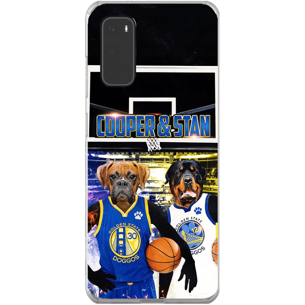 'Golden State Doggos' Personalized 2 Pet Phone Case – doggovinci