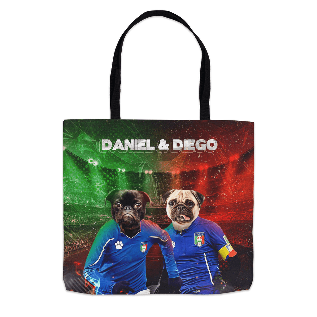 'Italy Doggos' Personalized 2 Pet Tote Bag – doggovinci