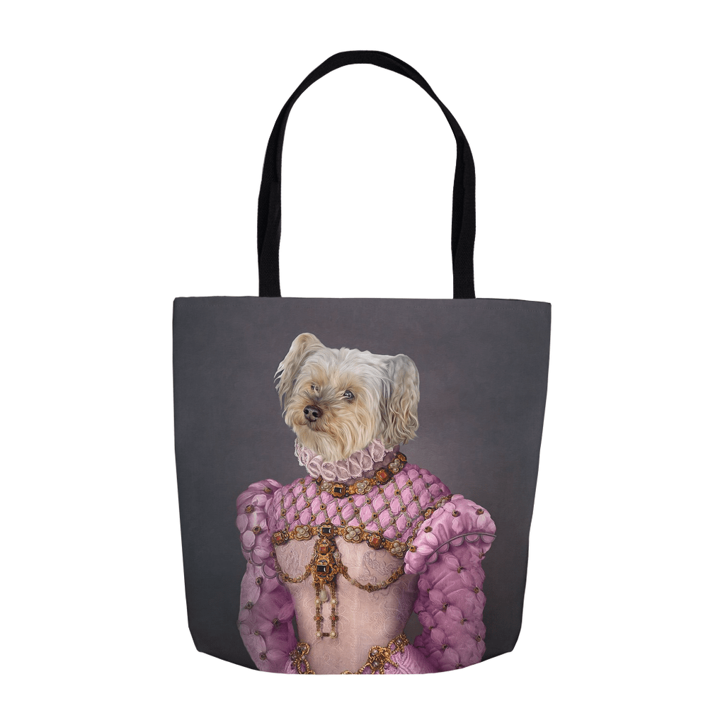 'The Pink Princess' Personalized Tote Bag – doggovinci