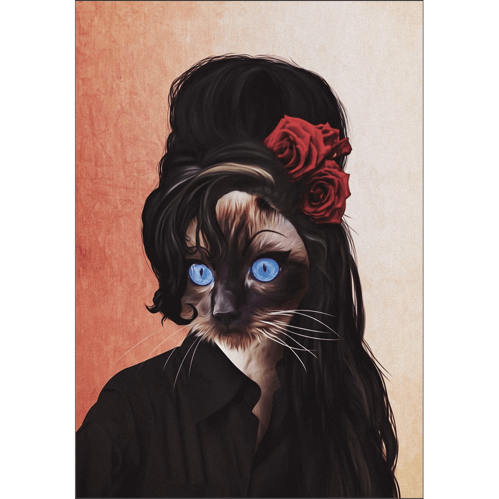 'Amy Cathouse' Personalized Pet Poster – doggovinci