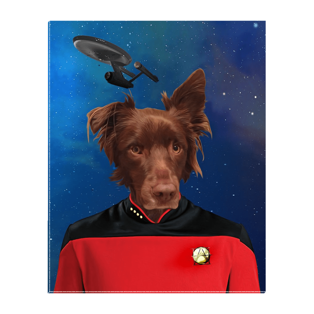'Doggo-Trek' Personalized Pet Standing Canvas – doggovinci