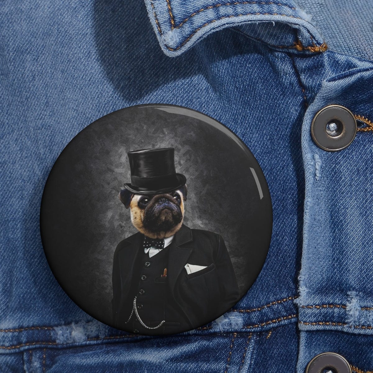 The Winston Custom Pin – doggovinci