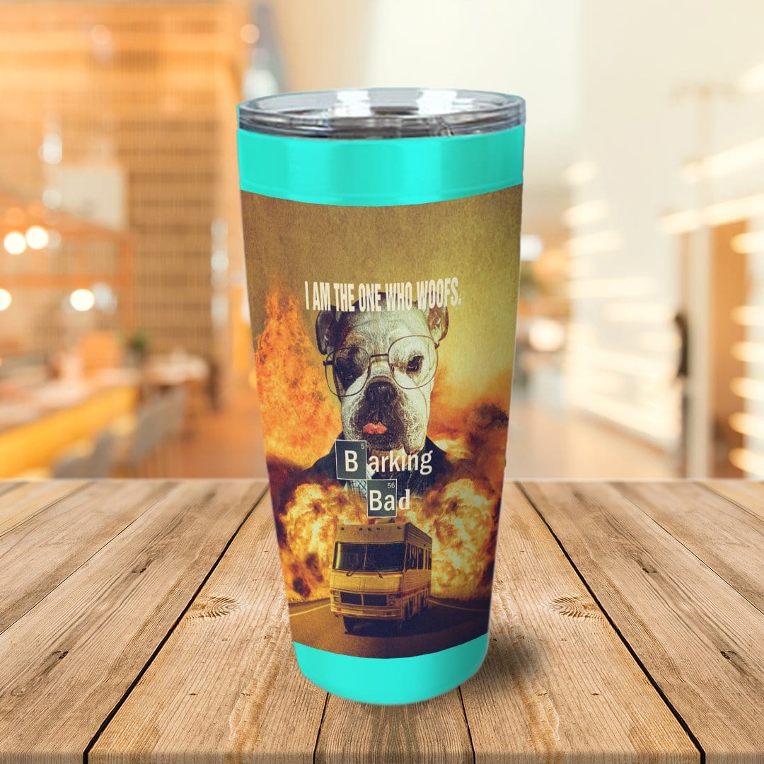 Barking Bad Personalized Tumbler – doggovinci