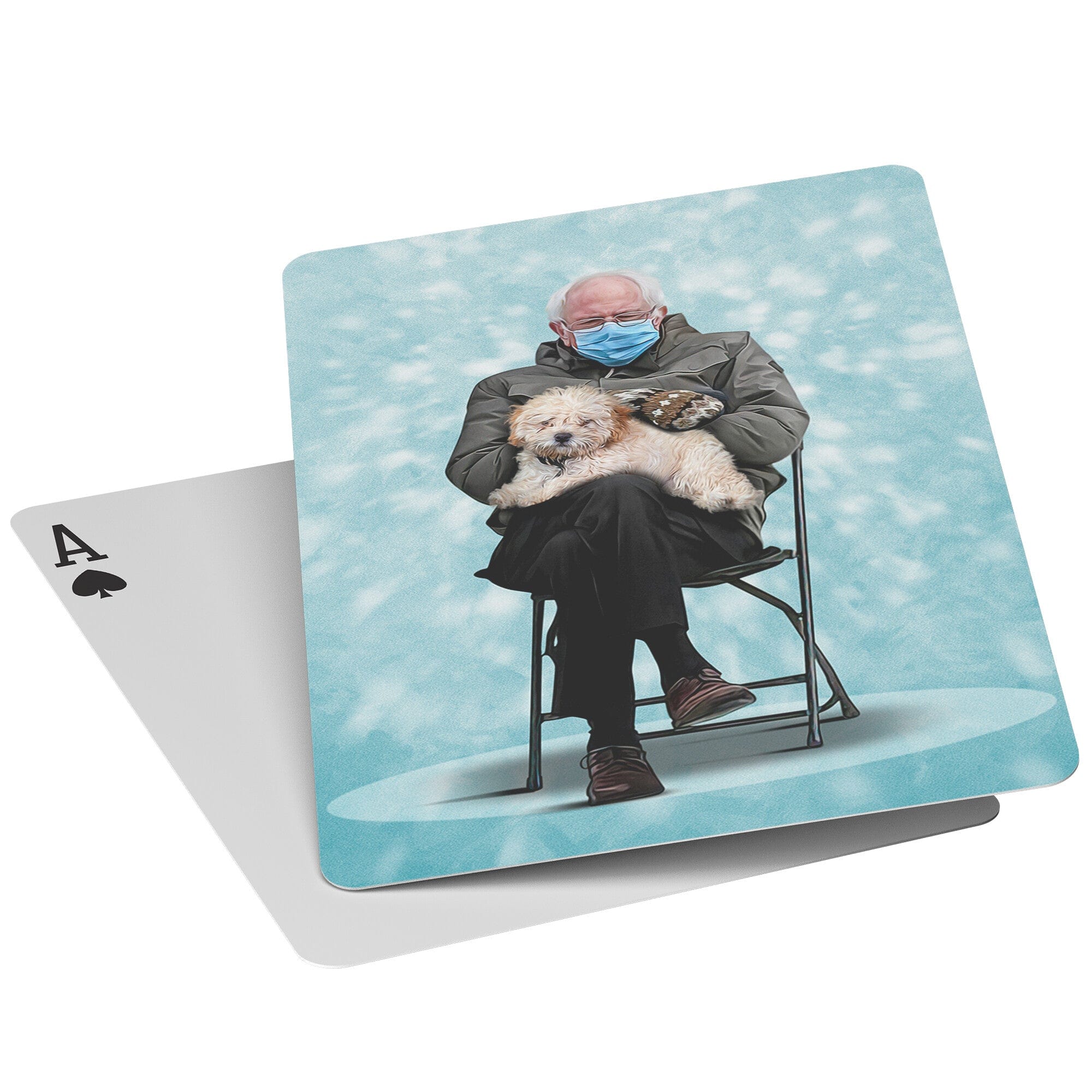 'Bernard and Pet' Personalized Playing Cards – doggovinci