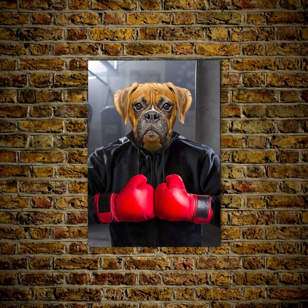 'The Boxer' Personalized Dog Poster – doggovinci