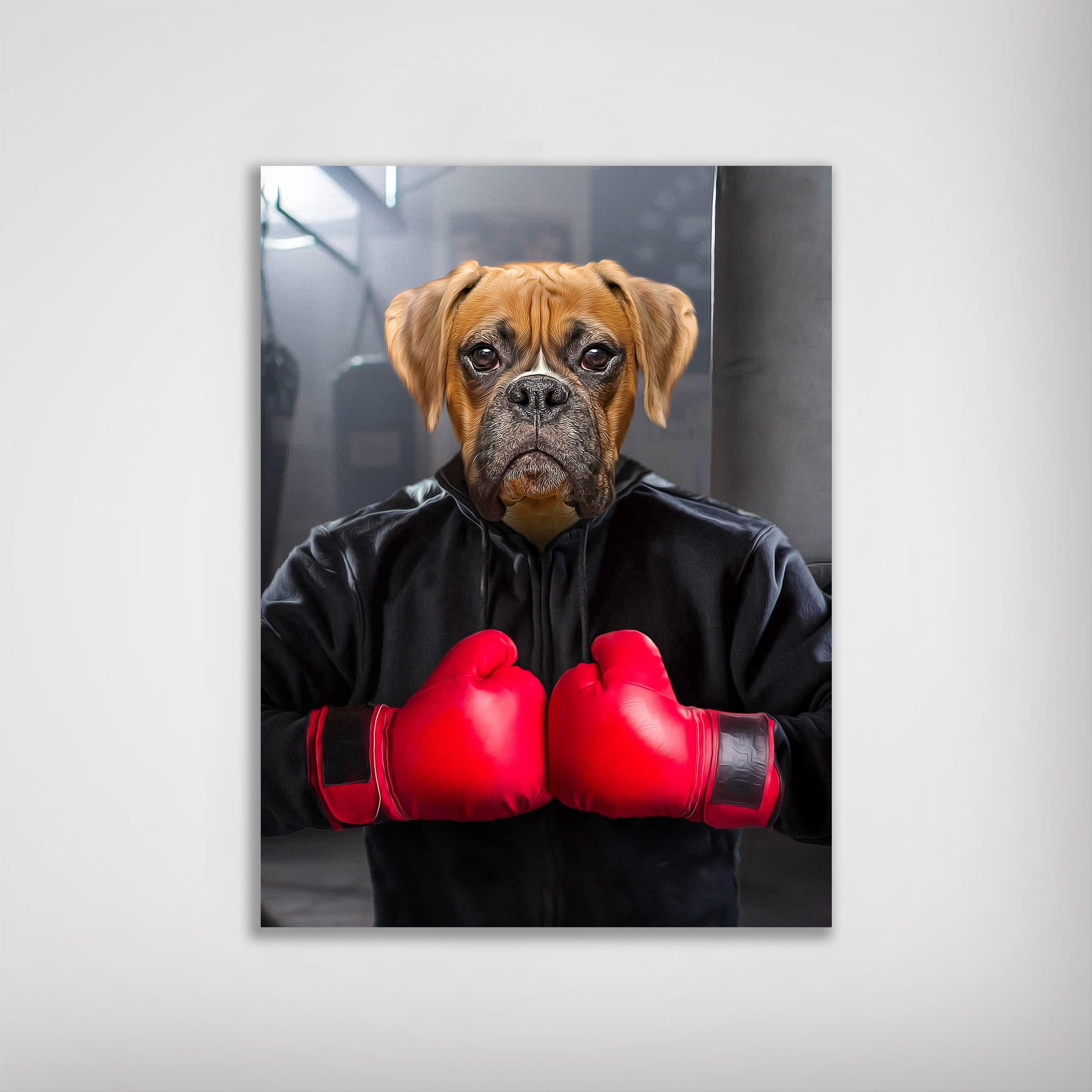 'The Boxer' Personalized Dog Poster – doggovinci