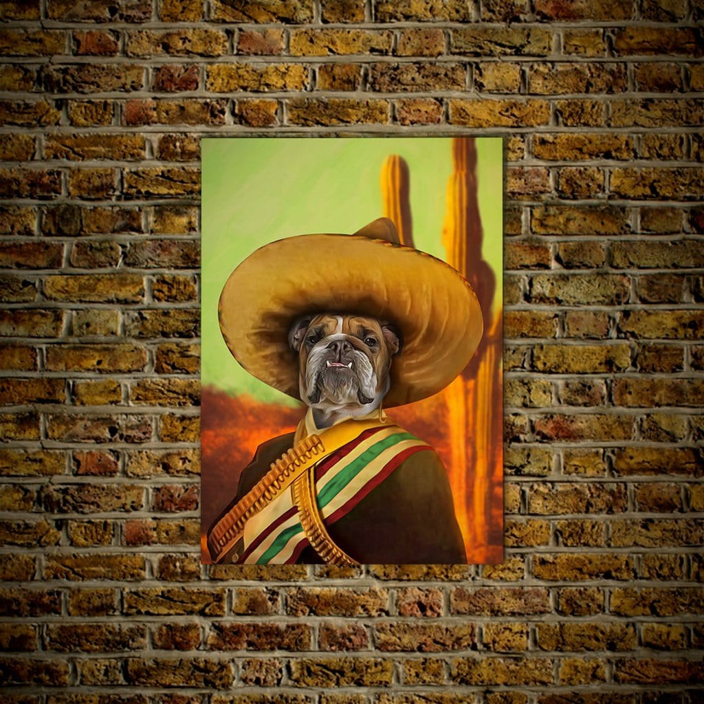 El Jefe: Personalized Dog Poster – doggovinci
