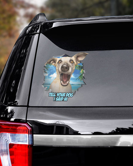 Custom Pet Decals - Personalized Cat/Dog Window Decals – doggovinci