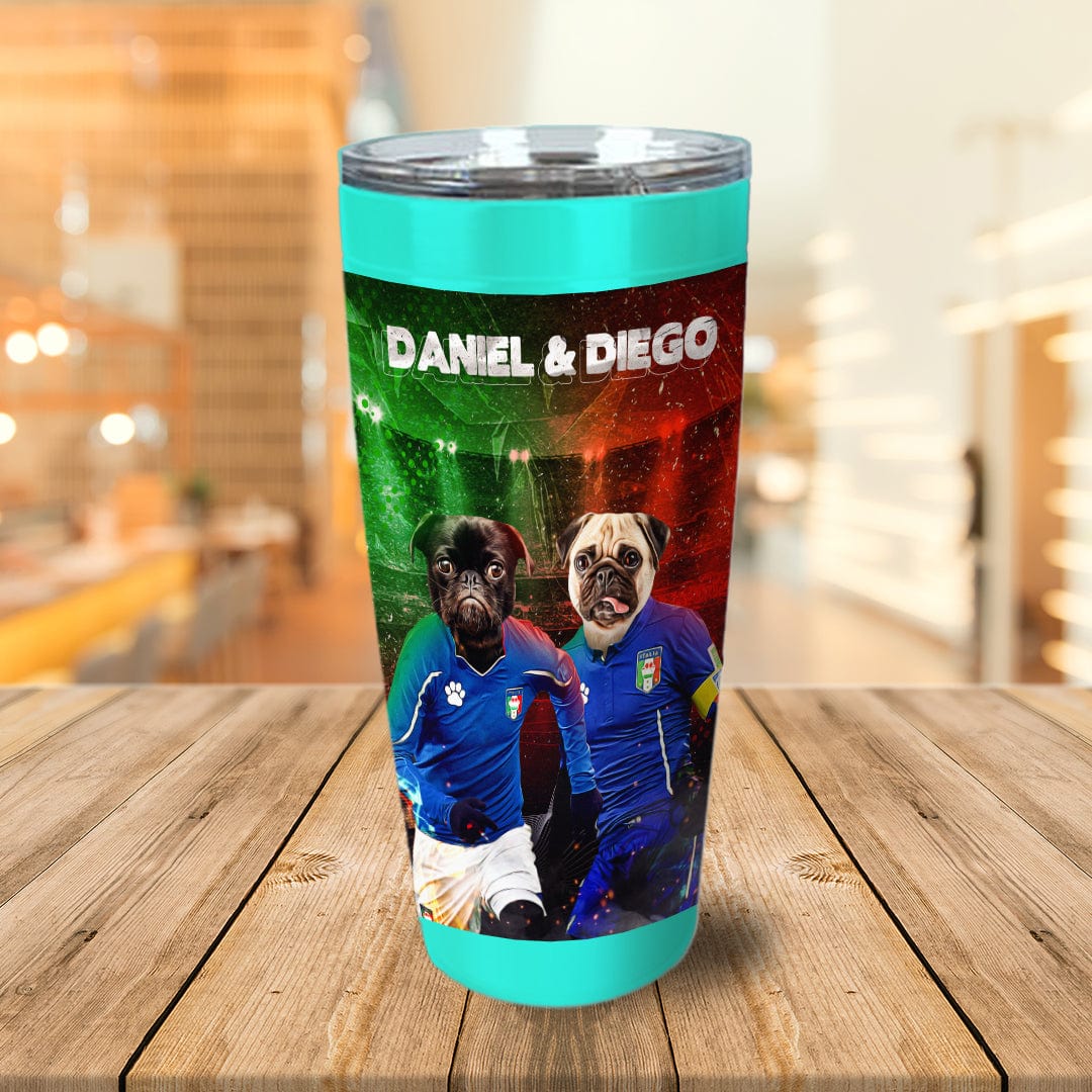 'Italy Doggos' Personalized 2 Pet Tumbler – doggovinci