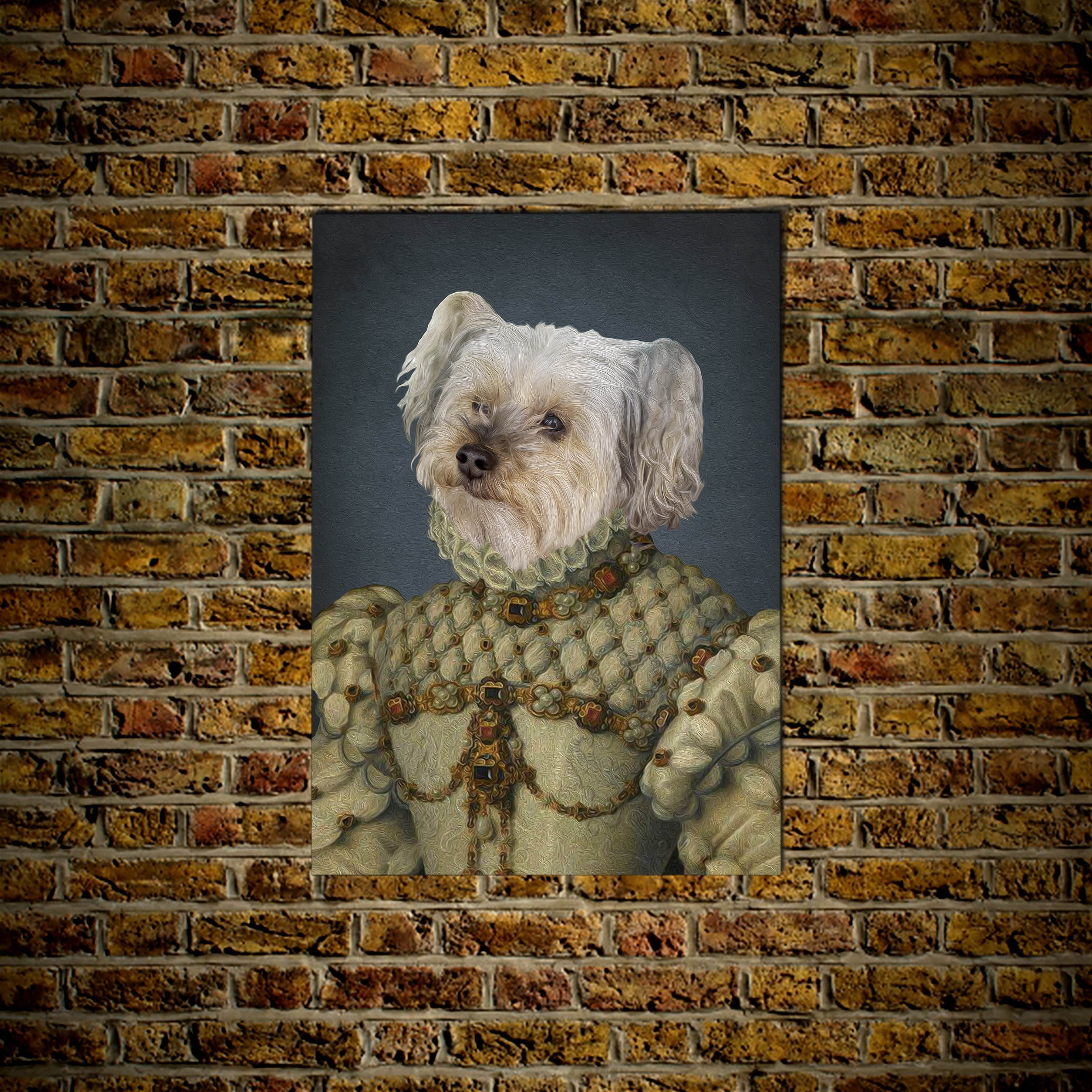 The Princess: Personalized Dog Poster – doggovinci