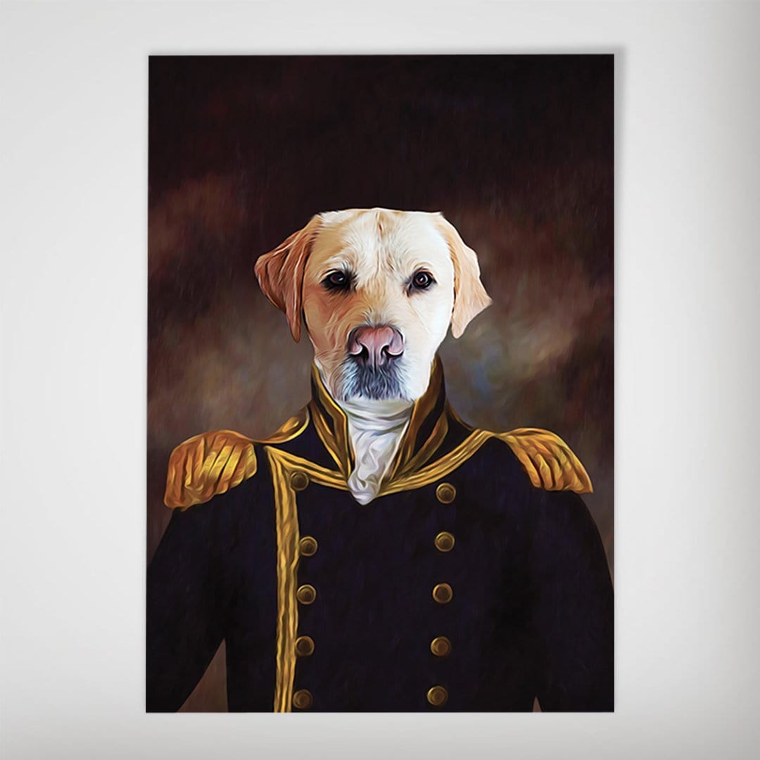 The Captain: Personalized Dog Poster – doggovinci