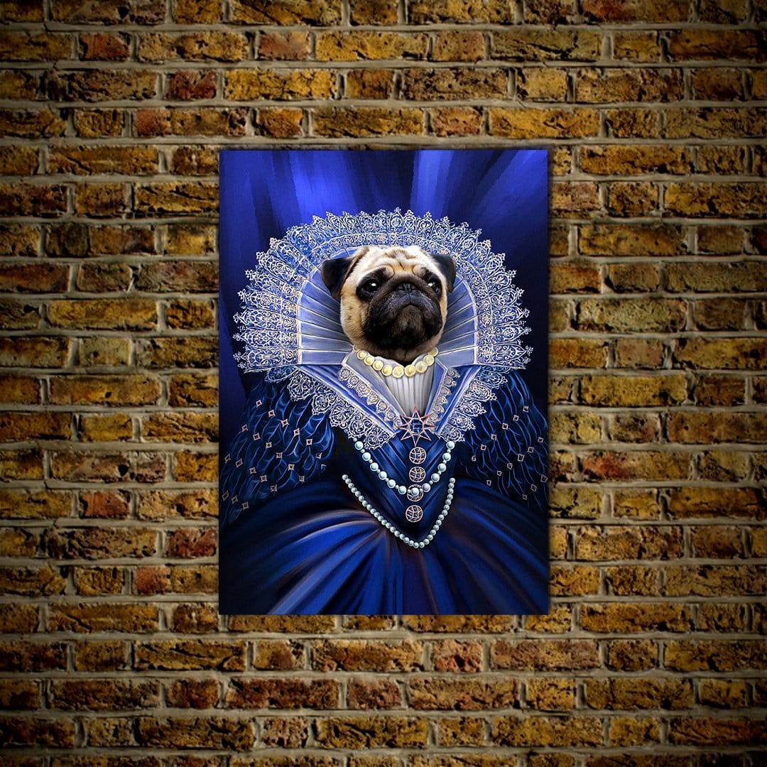 'The Baroness' Personalized Dog Poster – doggovinci
