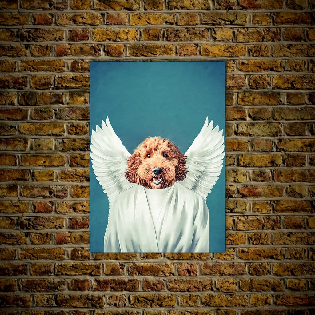 The Angel: Personalized Pet Poster – doggovinci