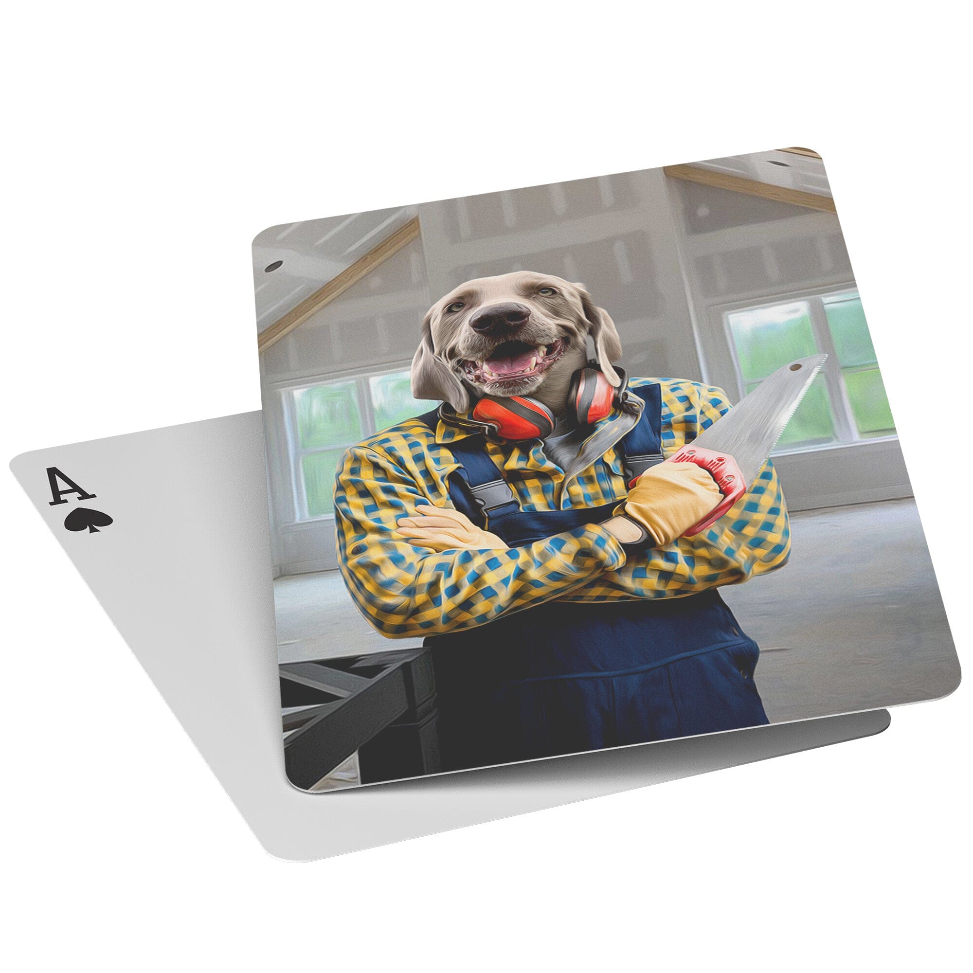 'The Carpenter' Personalized Pet Playing Cards – doggovinci