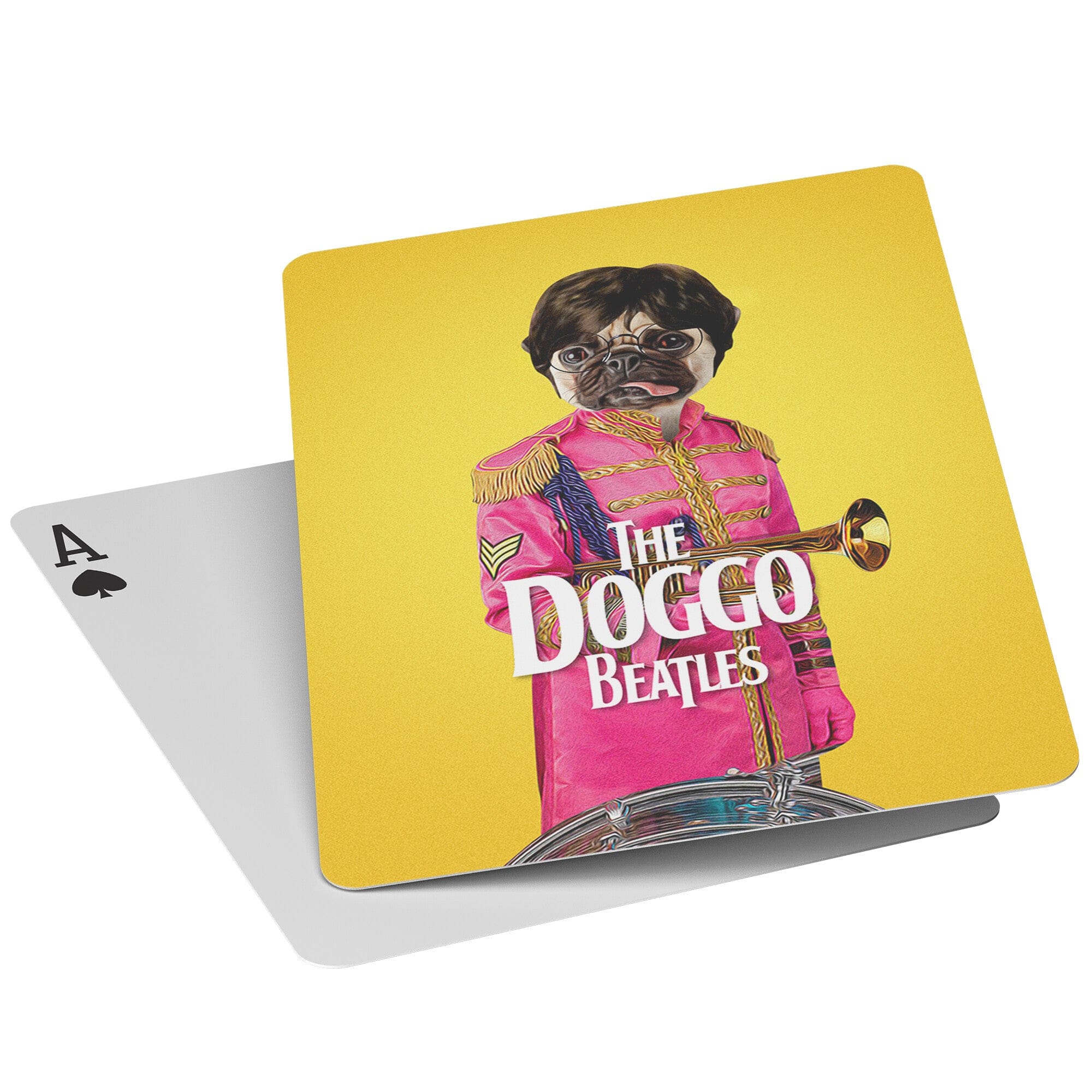 'The Doggo Beatles' Personalized Pet Playing Cards – doggovinci