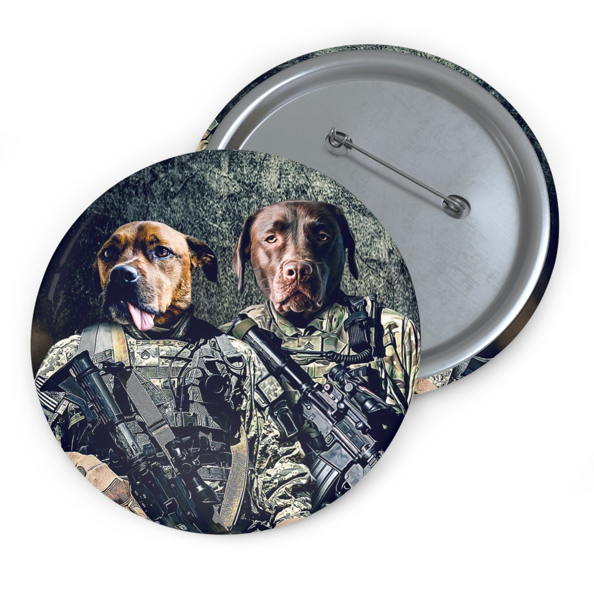 The Army Veteran Custom Pin – doggovinci