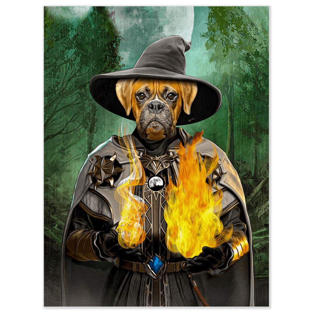 'The Wizard' Personalized Pet Poster – doggovinci