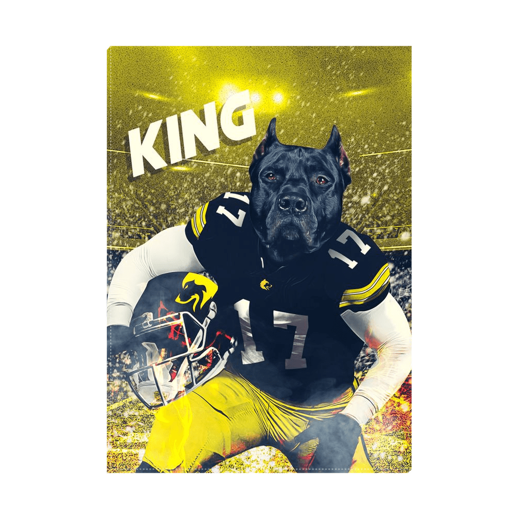 'Iowa Doggos' Personalized Pet Standing Canvas – doggovinci