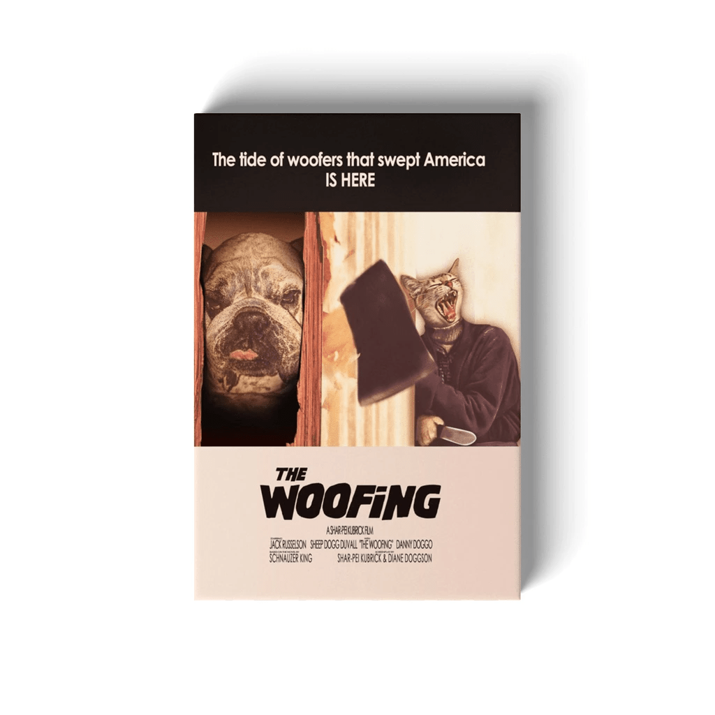 The Woofing: Personalized 2 Pet Canvas – doggovinci